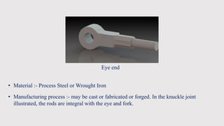 Selection of manufacturing methods for knuckle joint | PPTX