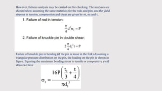 Selection of manufacturing methods for knuckle joint | PPTX | Physics ...