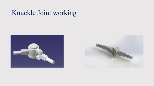 Selection of manufacturing methods for knuckle joint | PPTX | Physics ...