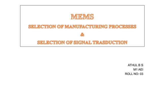 selection of manufacturing process.pptx