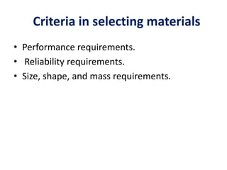 Selection of materials for automotive, aerospace,.ppt