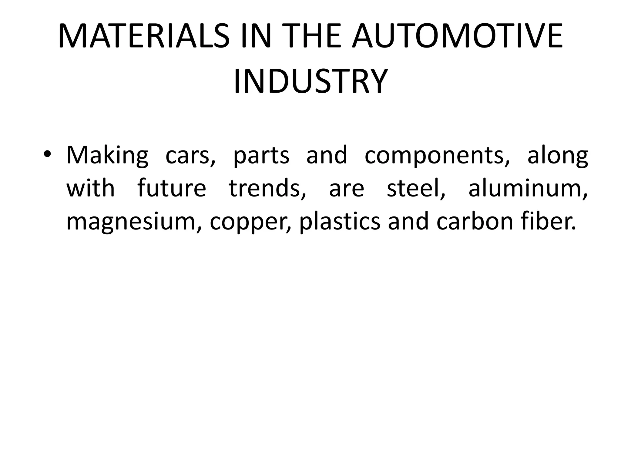Selection of materials for automotive, aerospace, - Copy.ppt