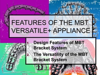 Selection of mbt appliance | PPT