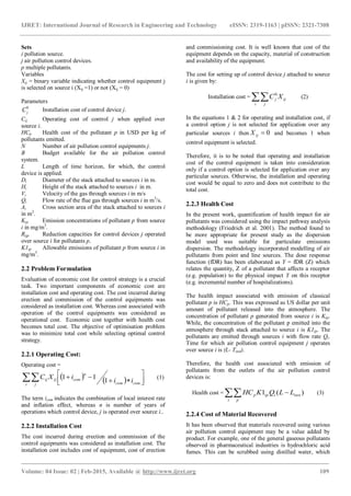 Selection of optimal air pollution control strategies | PDF