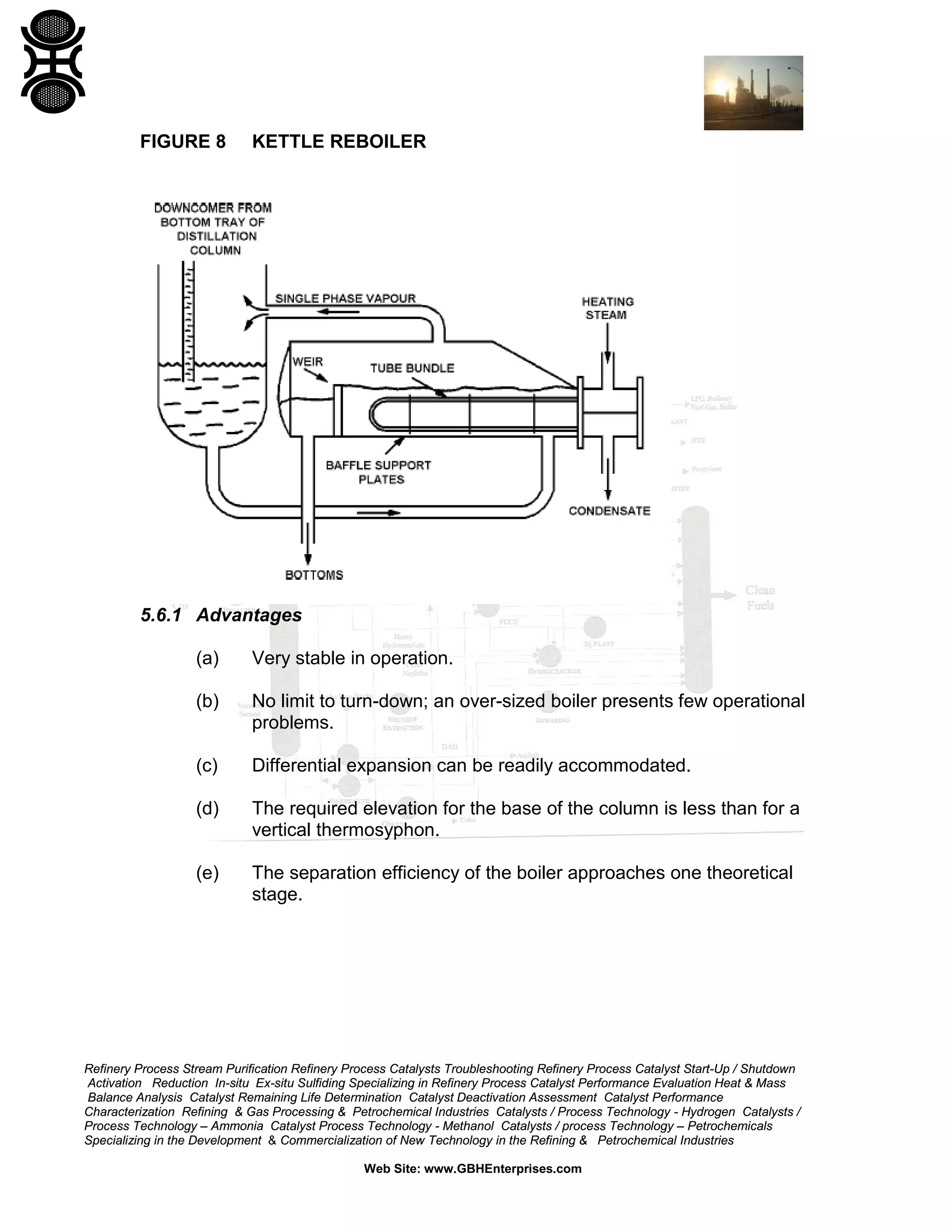 Selection of Reboilers for Distillation Columns | PDF