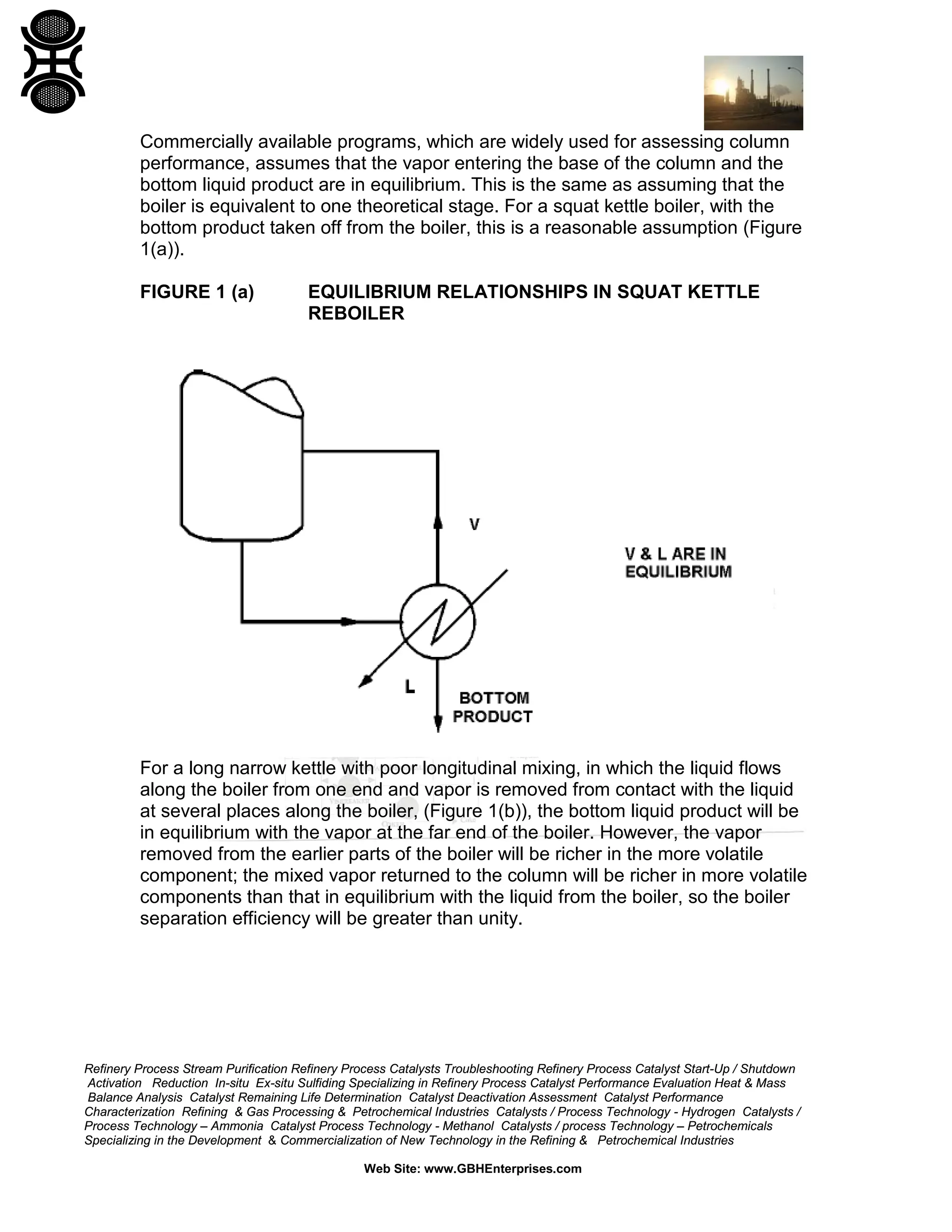 Selection of Reboilers for Distillation Columns | PDF