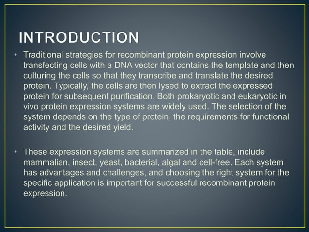 Selection & Screening of Recombinant cells & expression of recombinant (2) (1) | PPTX