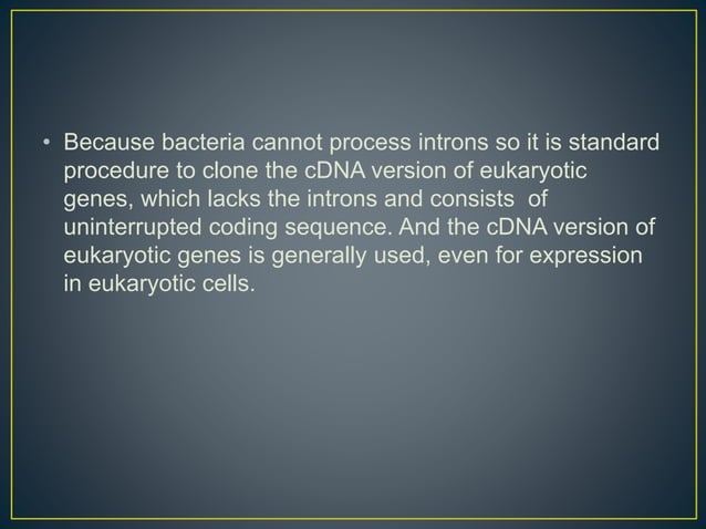 Selection & Screening of Recombinant cells & expression of recombinant (2) (1) | PPTX
