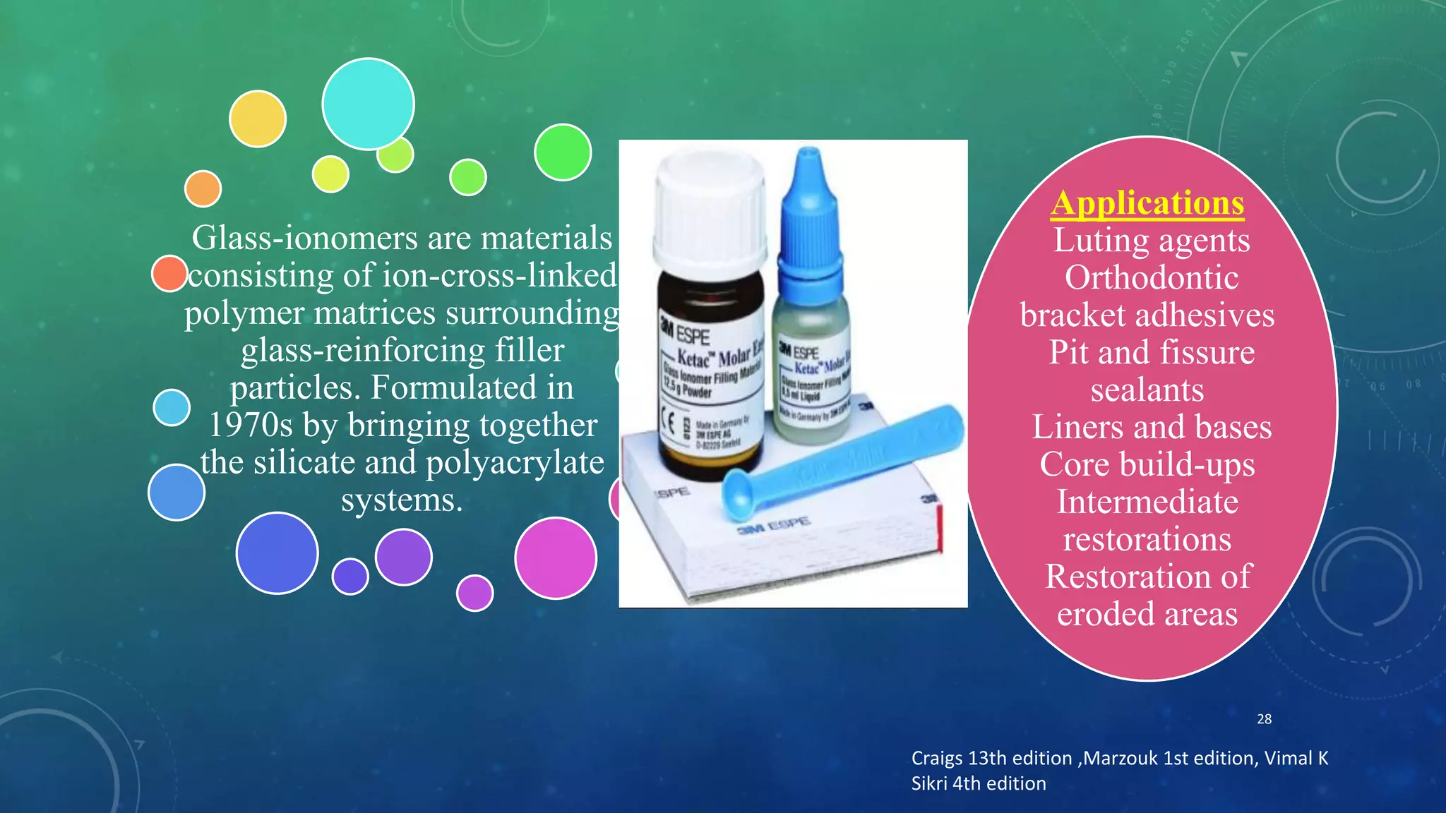Selection of restorative materials | PPTX