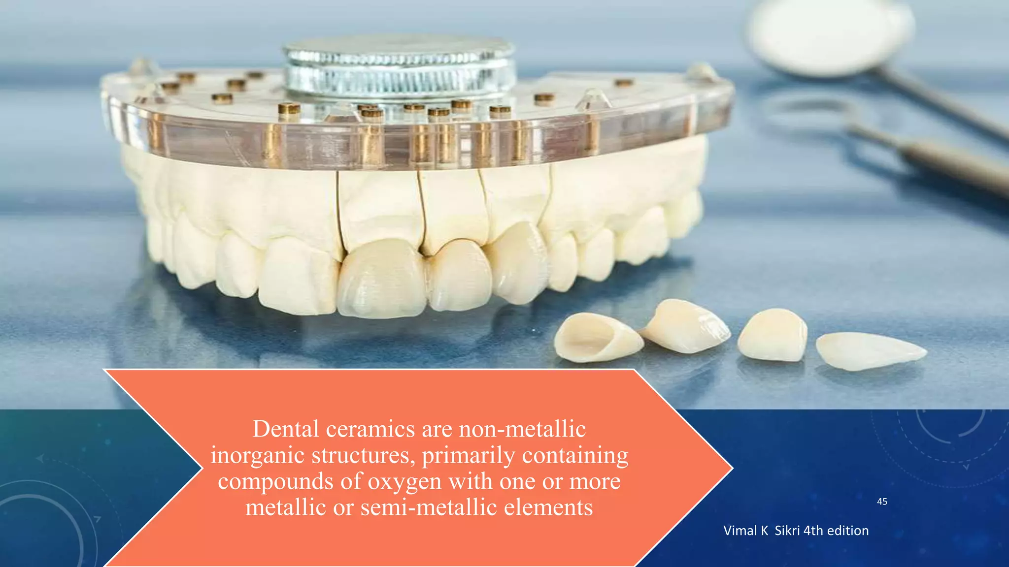 Selection of restorative materials | PPTX