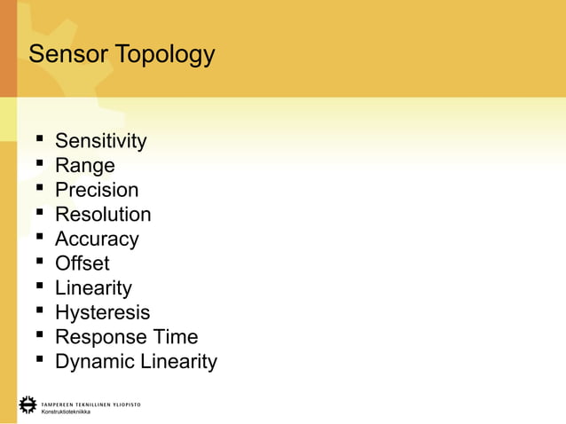 Selection of sensors (mechatronics) | PPT