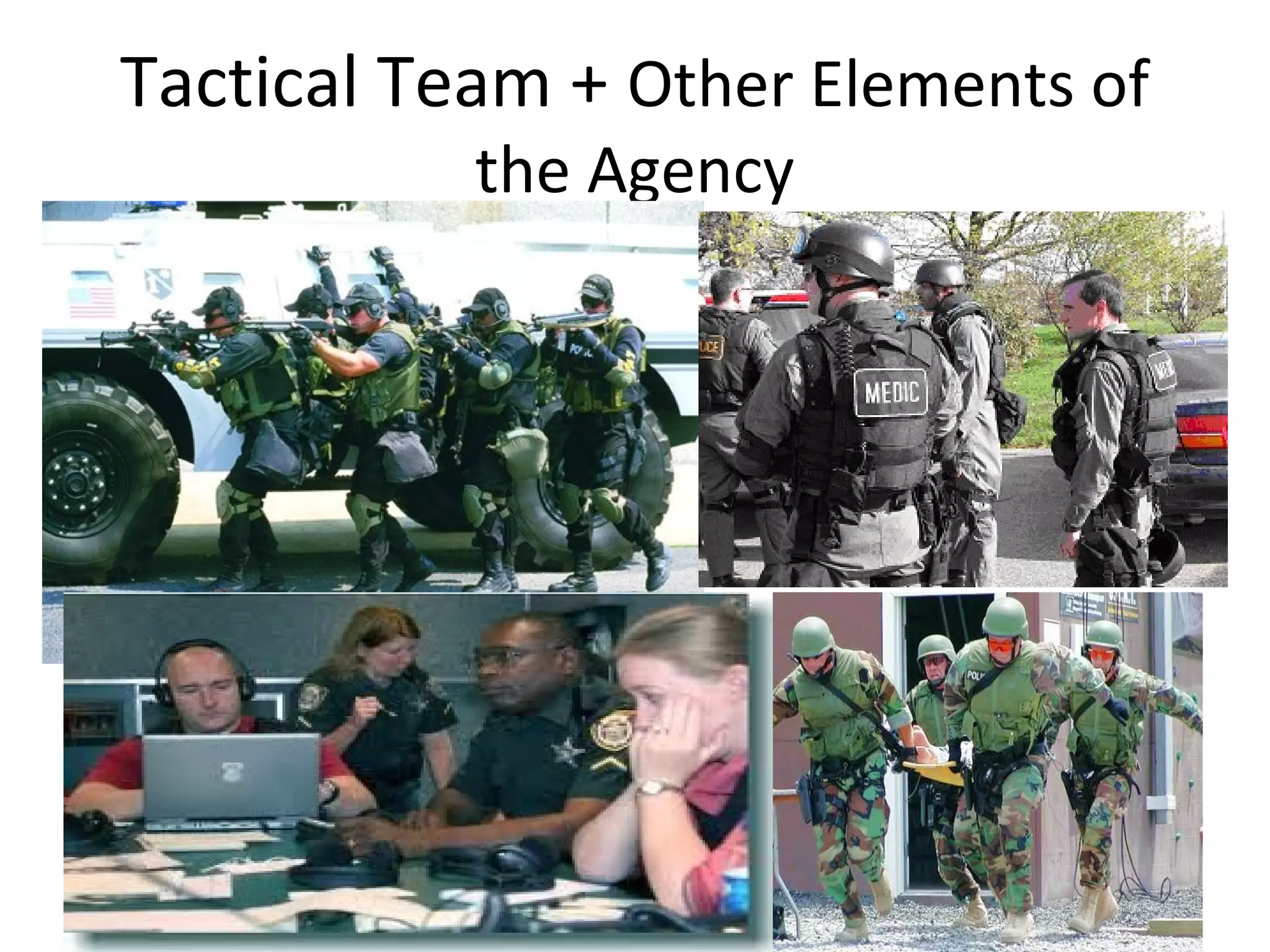 Selection of tactical team members | PPT