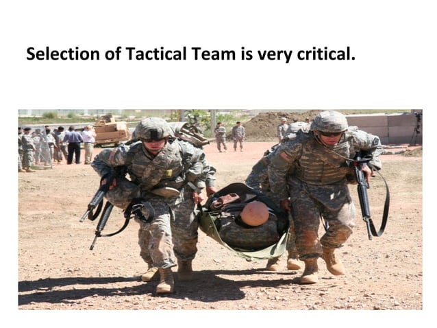 Selection of tactical team members | PPT