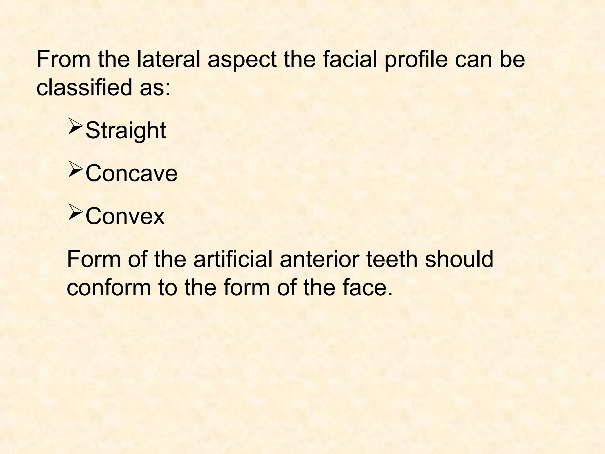 Selection of Teeth for Complete dentures | PPT