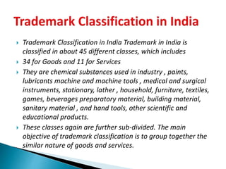 Selection of trademark in india | PPTX