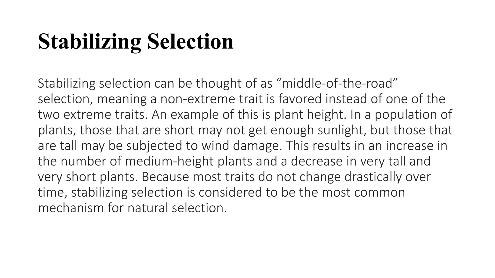 Selection pressure and its types.pptx PBG | PPTX