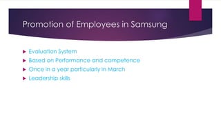 Selection procedure in samsung | PPTX