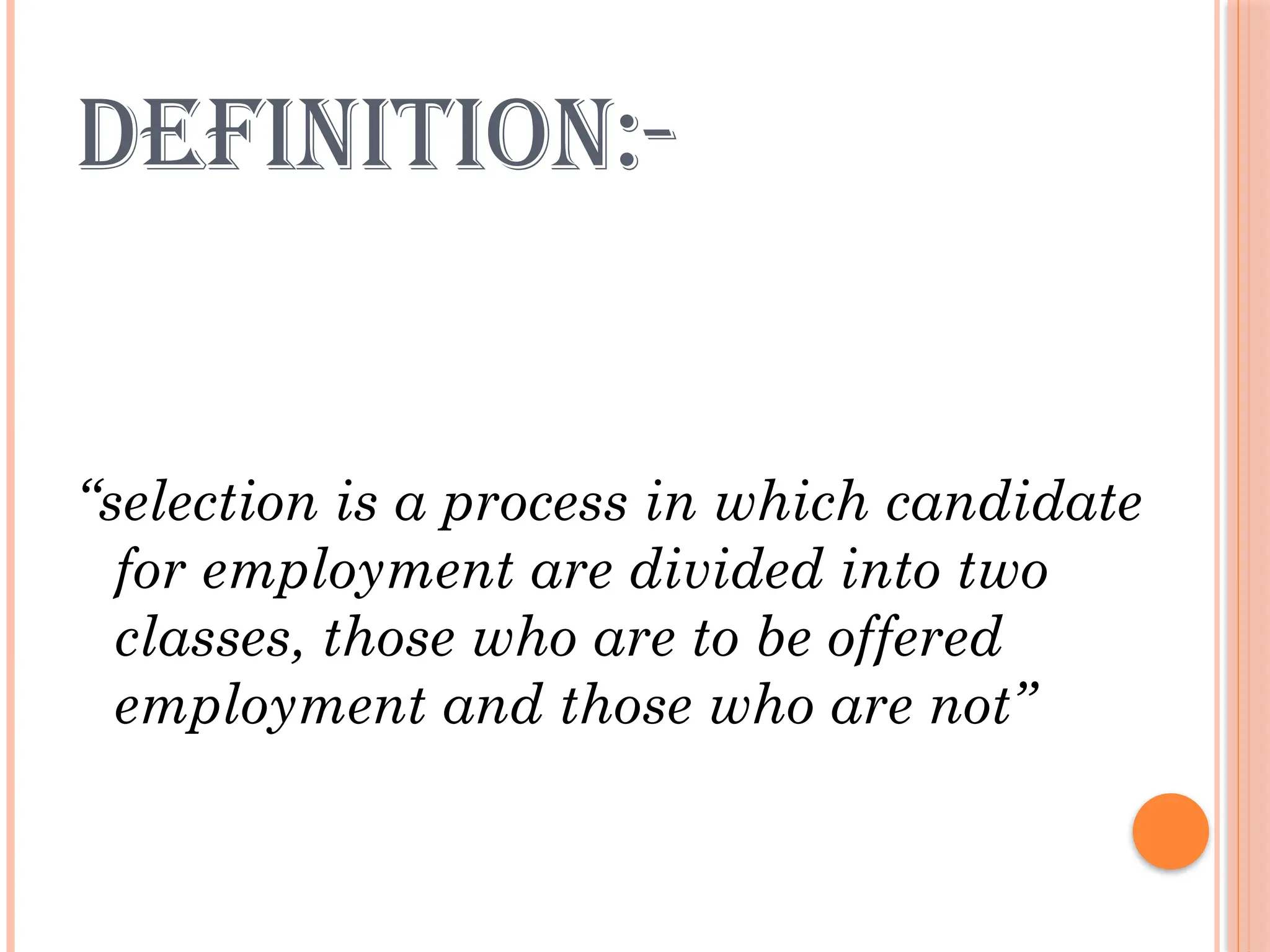 selection process-.pptx complete hirings | PPTX | Resume Writing and ...