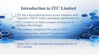 Selection Process at ITC Limited.pptx in itc | PPTX