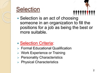 Selection Process & Test | PPTX | Careers