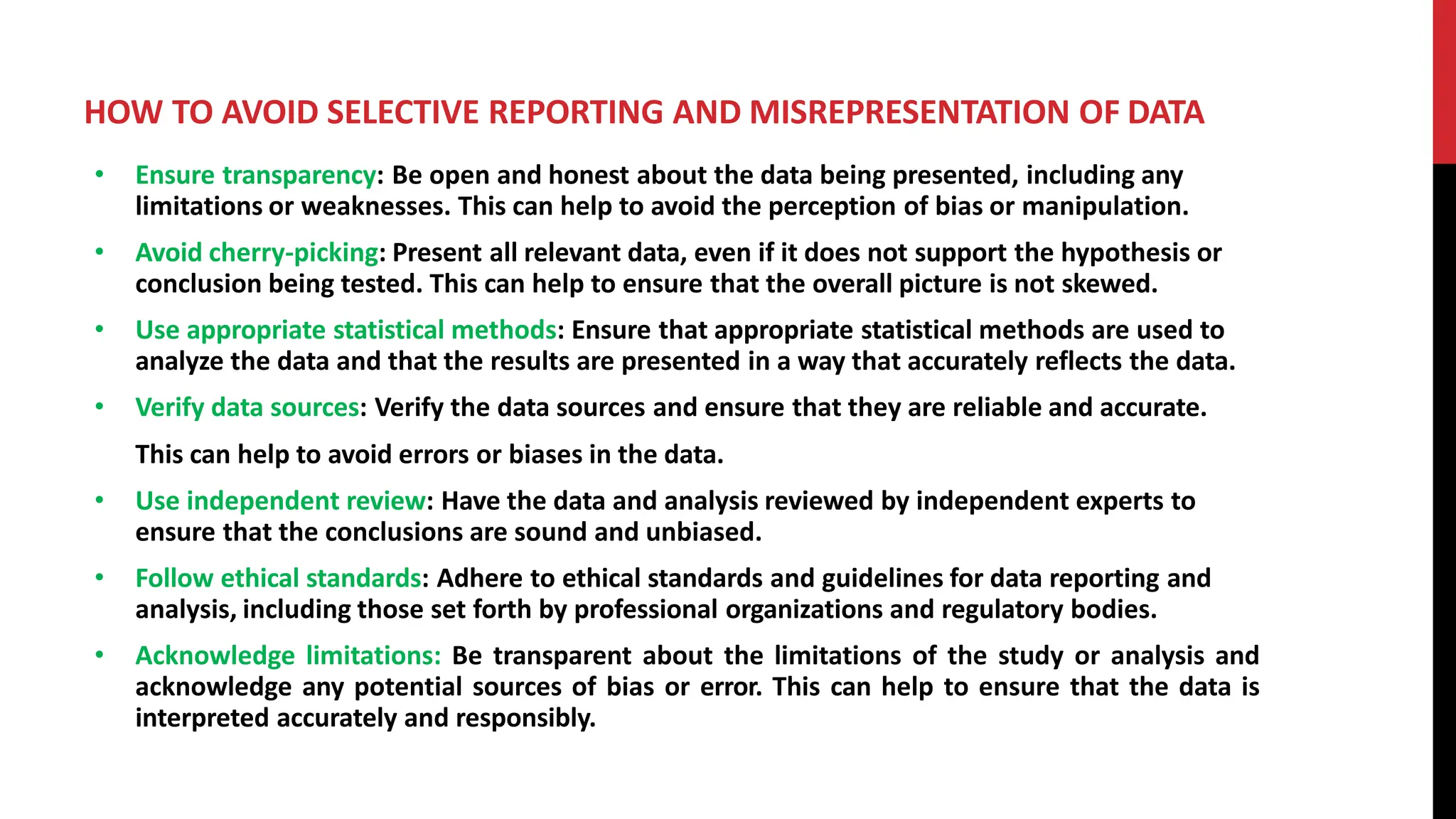 Selection Reporting & Misrepresentation .Dr.Anjali Upadhye.pptx