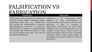 Selection Reporting & Misrepresentation .Dr.Anjali Upadhye.pptx | Science