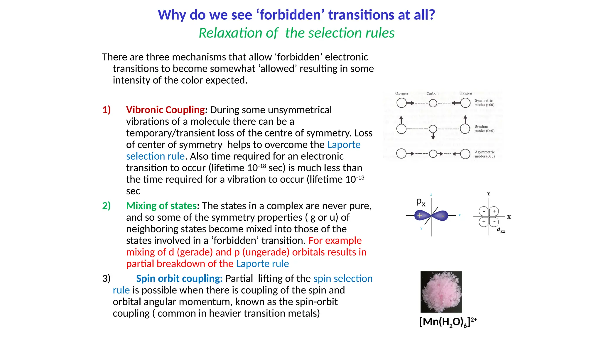 Selection rules of co ordinationchemistry.pptx