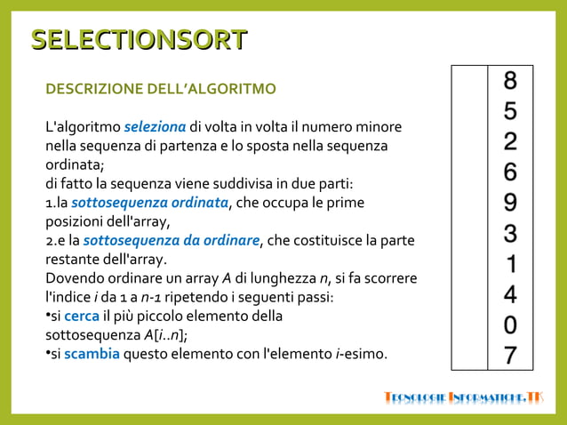 Selection sort | PPT
