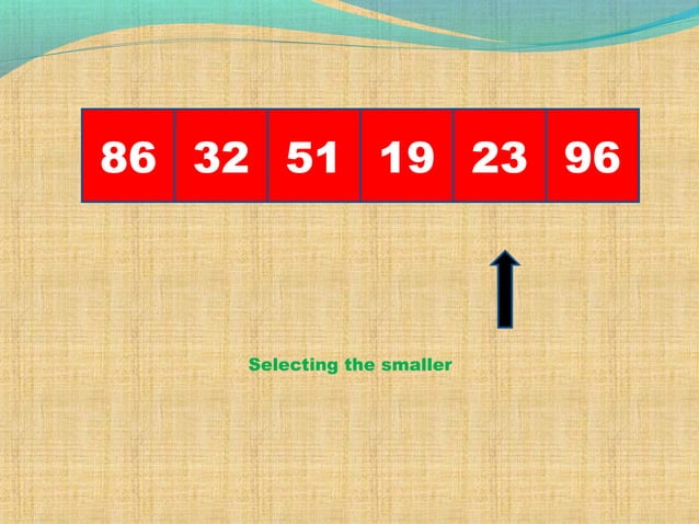Selection sort | PPT | Programming Languages | Computing