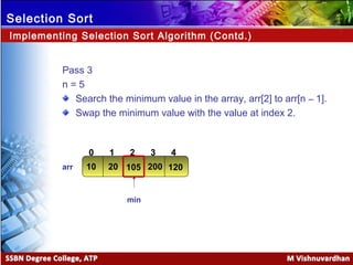 Selection sort | PPS