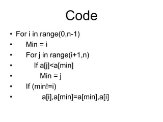 SelectionSort.ppt