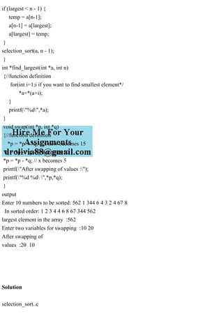 selection_sort..c#include stdio.hheader file input output func.pdf