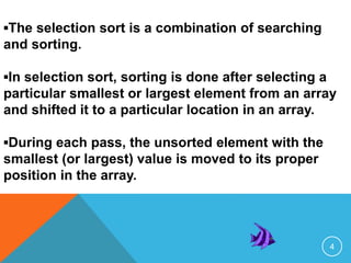 Selection sort 1 | PPT