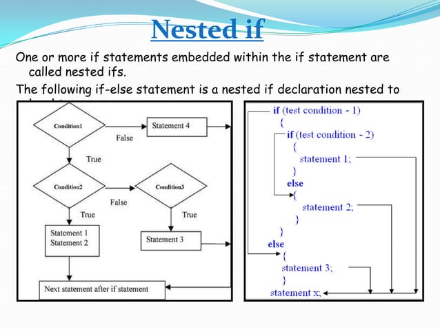 Selection statements
