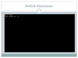 Selection Statements in C Programming | PPTX