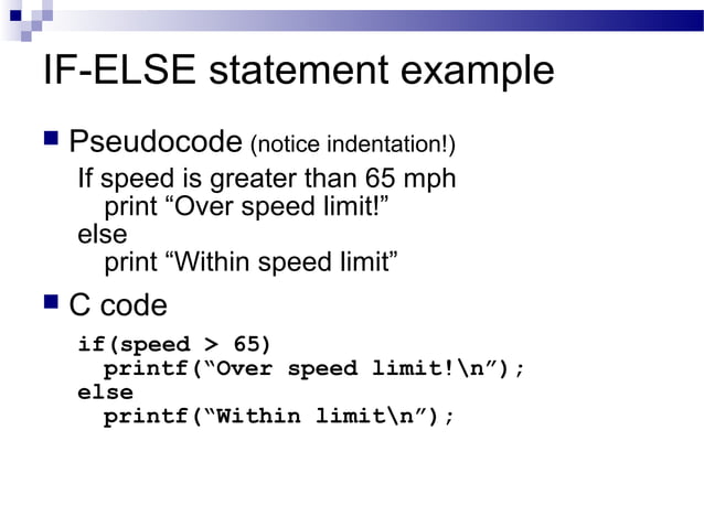 The Three Basic Selection Structures In C Programming Concepts 5600