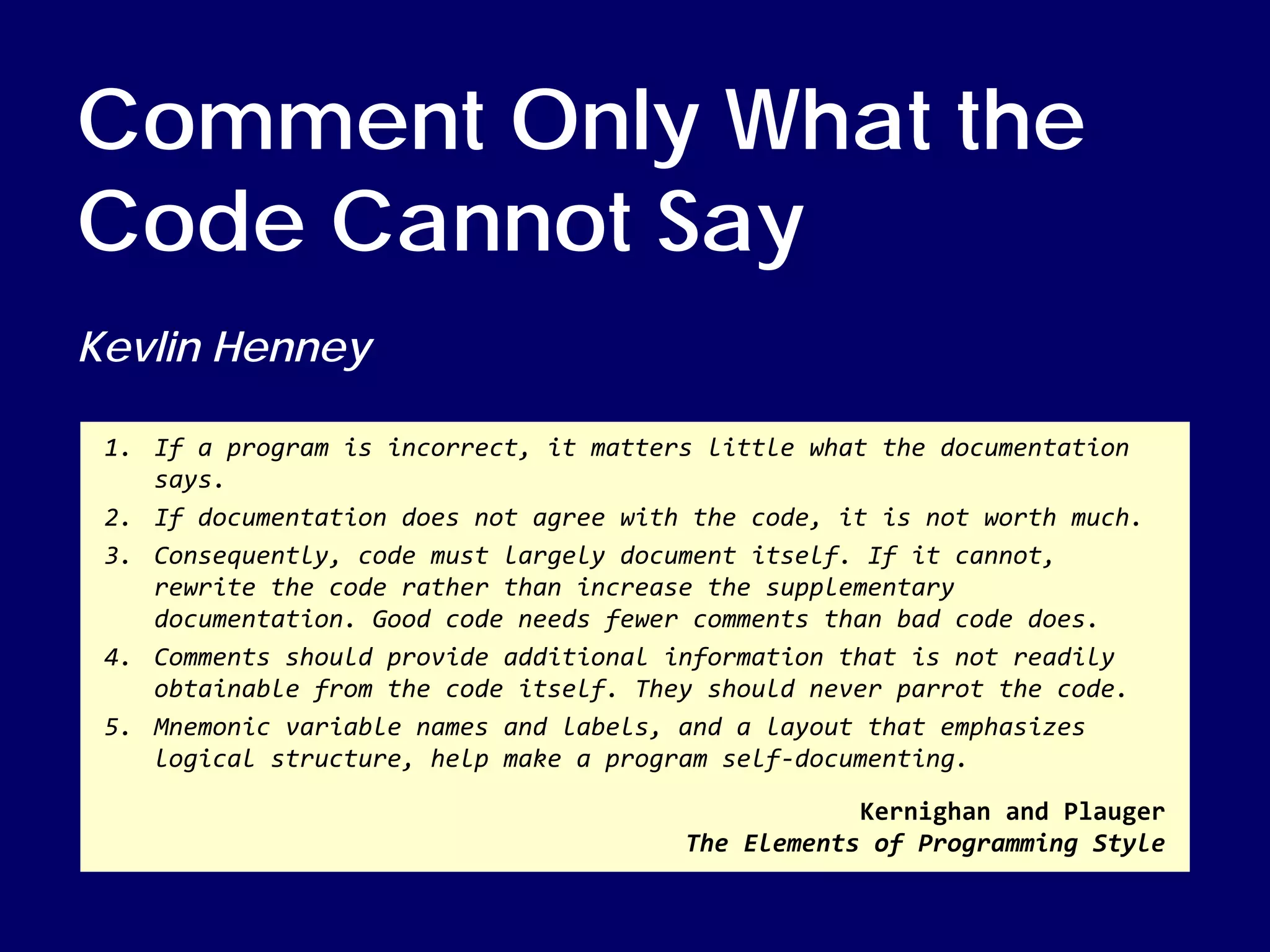 Selective 97 things every programmer should know | PDF