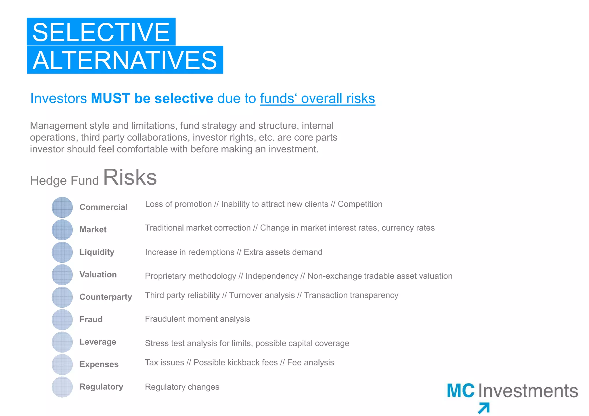 Selective alternatives | PDF