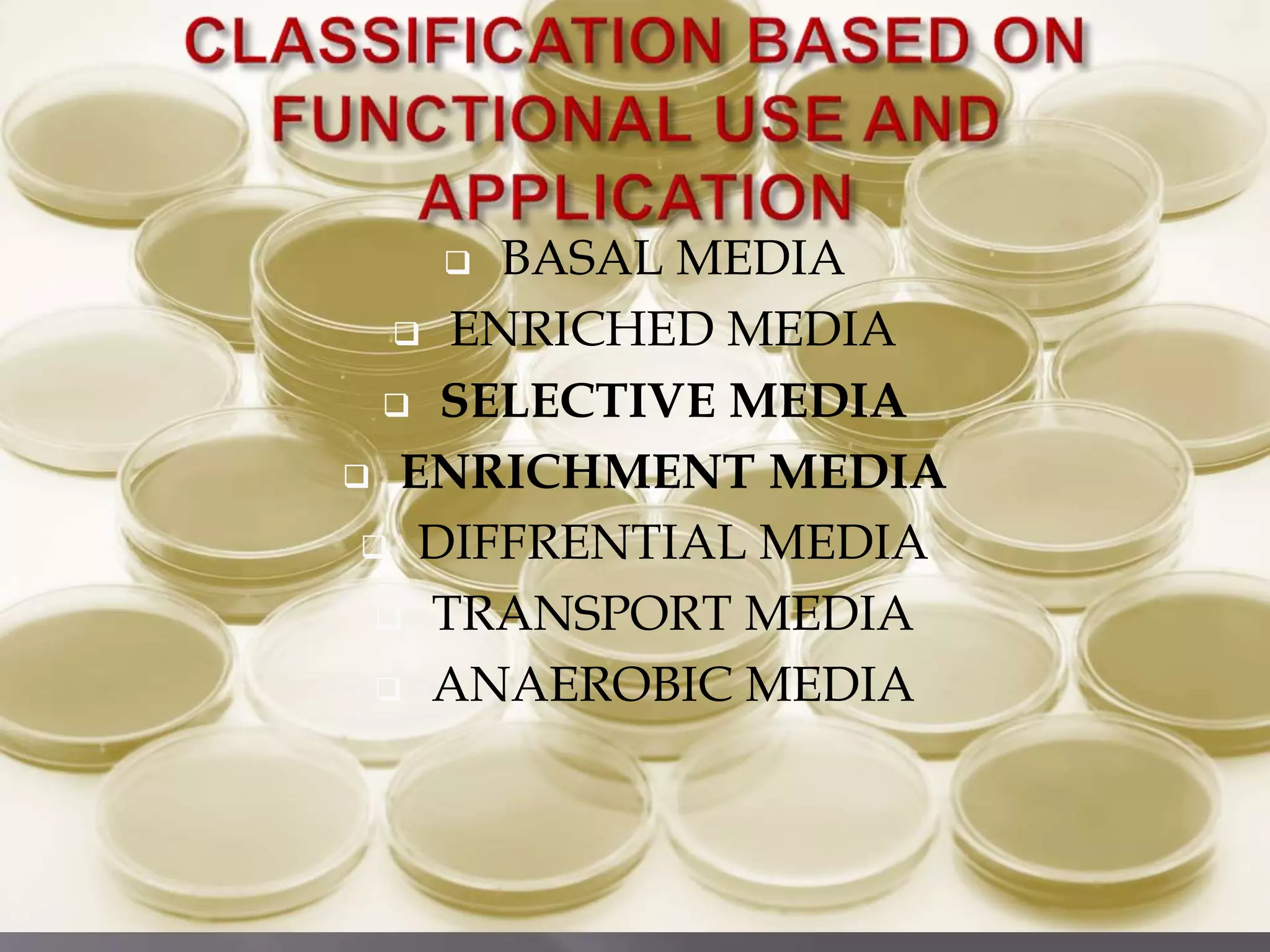 Selective and enrichment media | PPTX