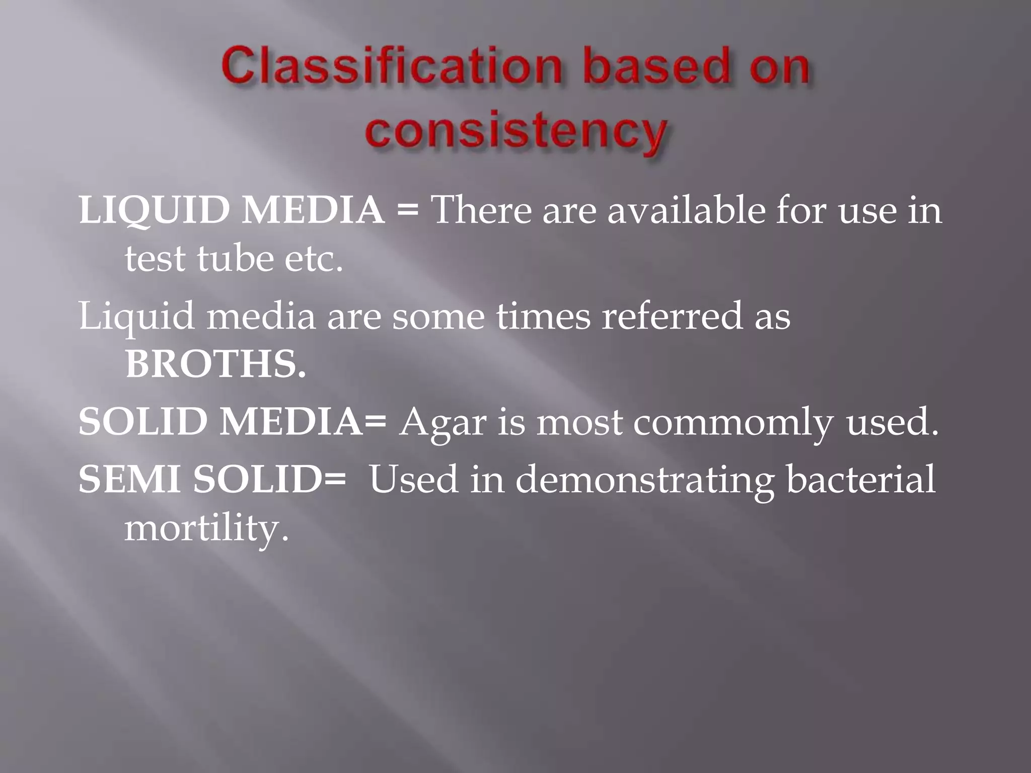 Selective and enrichment media | PPTX