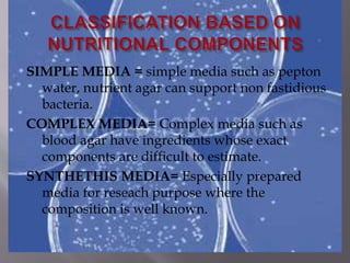 Selective and enrichment media | PPTX