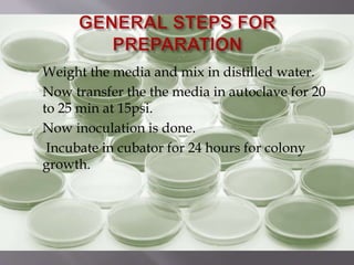 Selective and enrichment media | PPTX