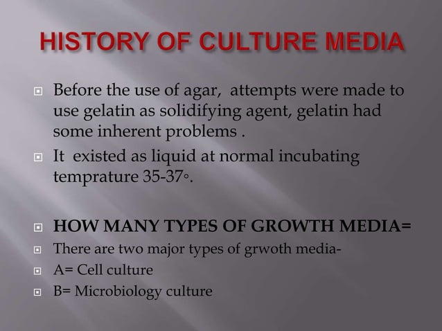 Selective and enrichment media | PPTX