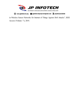 Selective Authentication Based Geographic Opportunistic Routing in Wireless Sensor Networks for ...