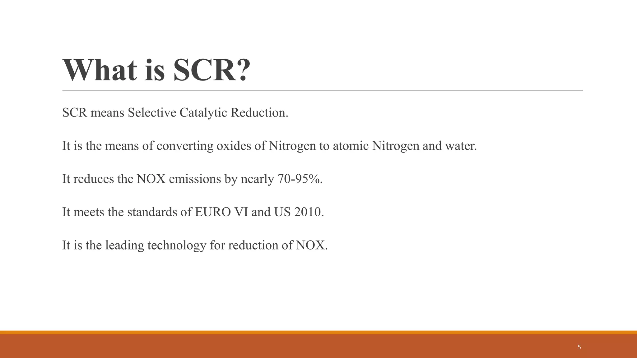 Selective catalyst reduction | PPTX