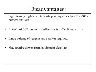 Selective catalytic reduction (scr) | PPTX