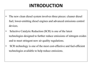 Selective catalytic reduction (scr) | PPTX