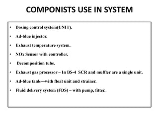 Selective catalytic reduction (scr) | PPTX