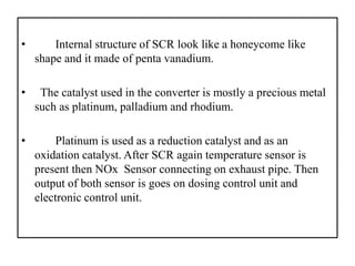 Selective catalytic reduction (scr) | PPTX