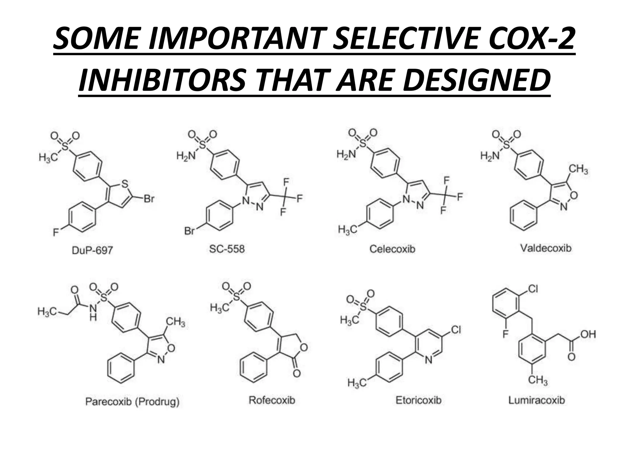 Selective cox 2 inhibitors design by siddharth | PPTX